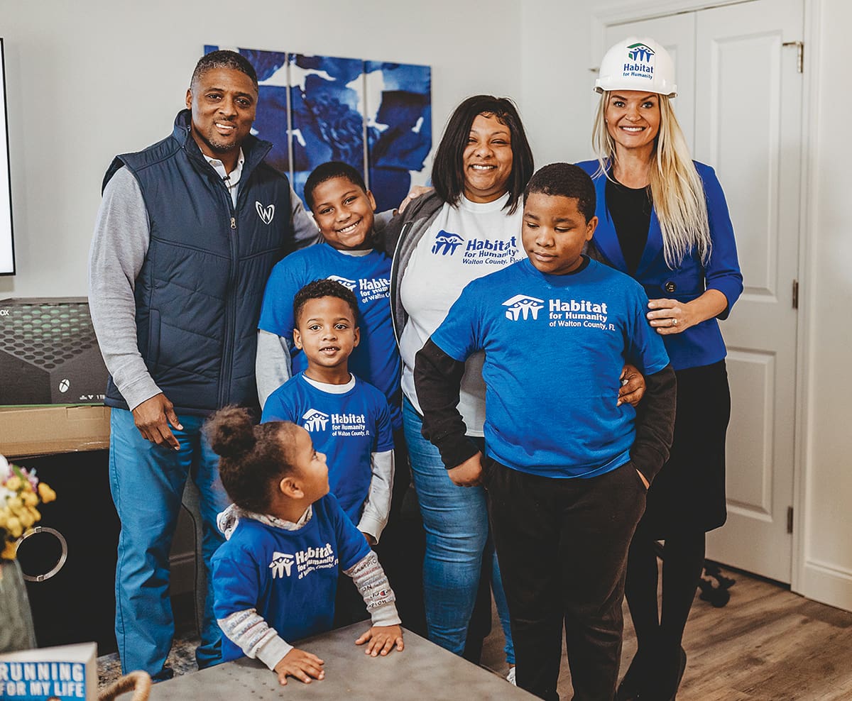 Warrick Dunn Delivers Dream Home Surprise for Single Mom of Four - Bay ...