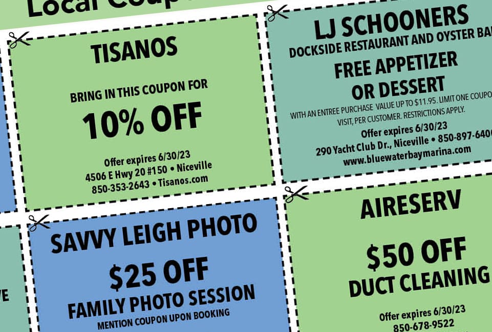 COUPONS June 2023 - Bay Life | News, Events and Community Information
