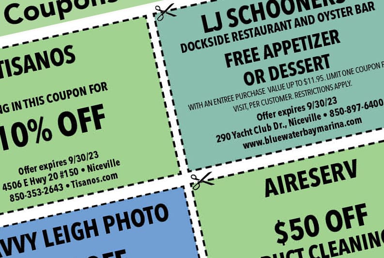 COUPONS September 2023 - Bay Life | News, Events and Community Information