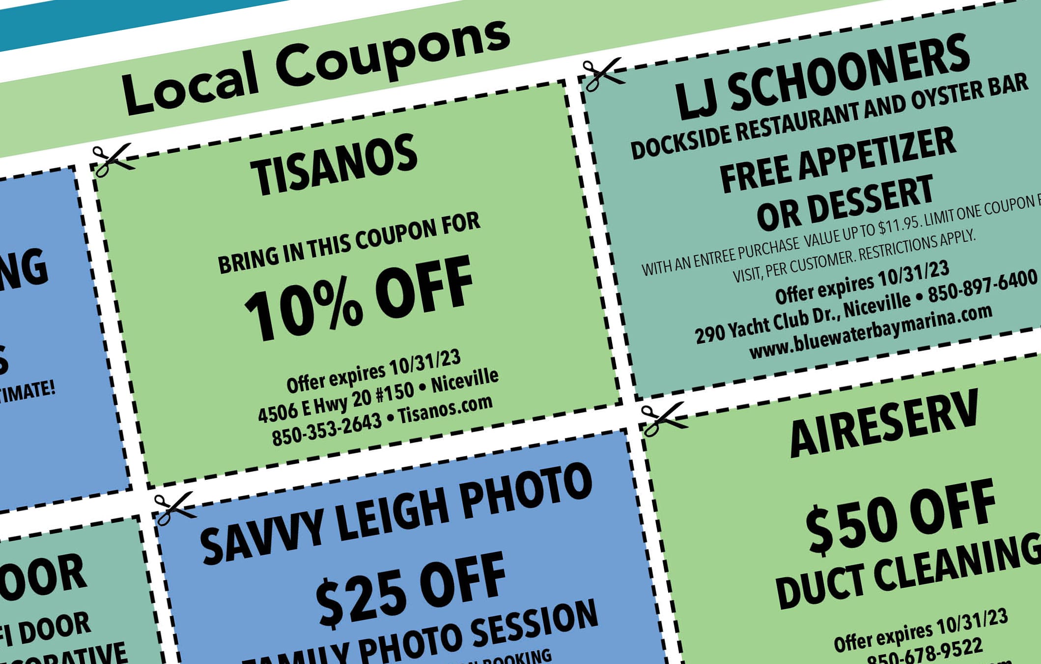 COUPONS Oct. 2023 - Bay Life | News, Events and Community Information